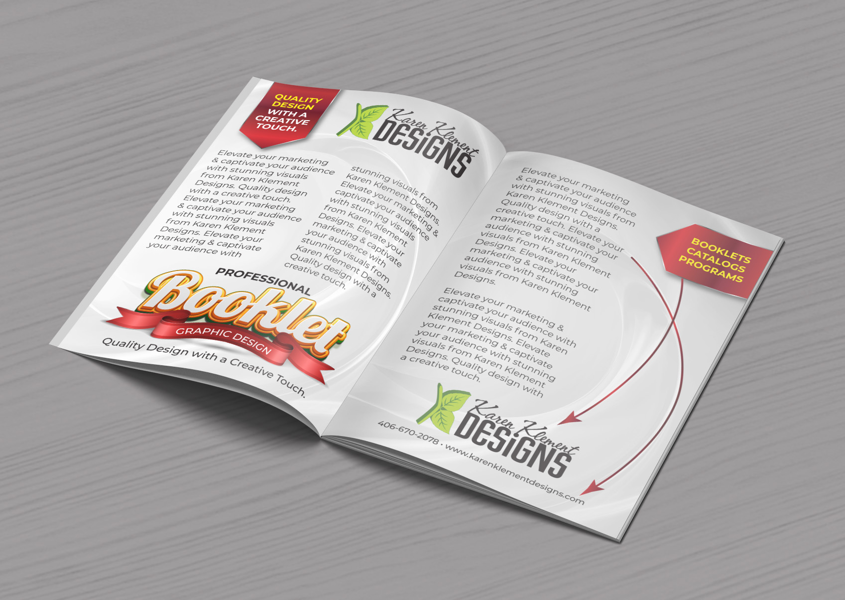 Home - Karen Klement Designs • Graphic Design & Print Design • Billings, MT